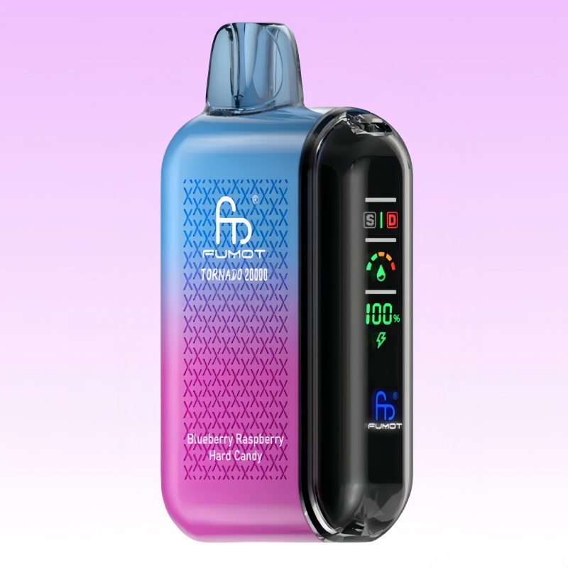 Randm Tornado 20000 Blueberry Raspberry Hard Candy | Pris €7,60 | Engros